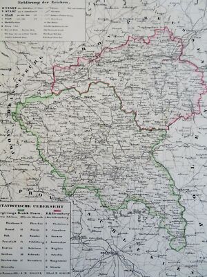 Posen Kingdom of Prussia Germany Kempen Bromberg Schwerin c. 1855 ...