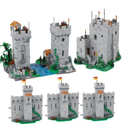 10305 Alternative Build: Castle Keep + Chain Towers + Castle Tower with ...