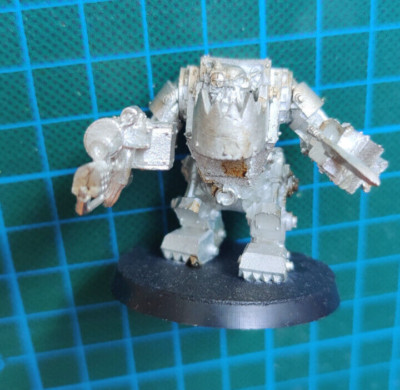 Warhammer 40k Ork in Mega Armour Metall - ORK MEGANOB Metal - Ork Boss ...