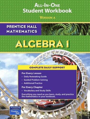 PRENTICE HALL MATH ALGEBRA 1 STUDENT WORKBOOK 2007 (Prentice Hall ...