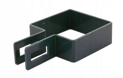 End clamp square 60 x 60 mm – anthracite – start/end clamp for posts | eBay