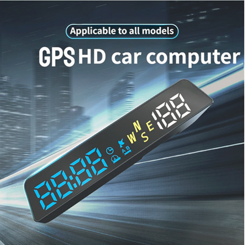 Car Code Meter Altimeter Head Up Display Digital GPS Speedometer Plug ...