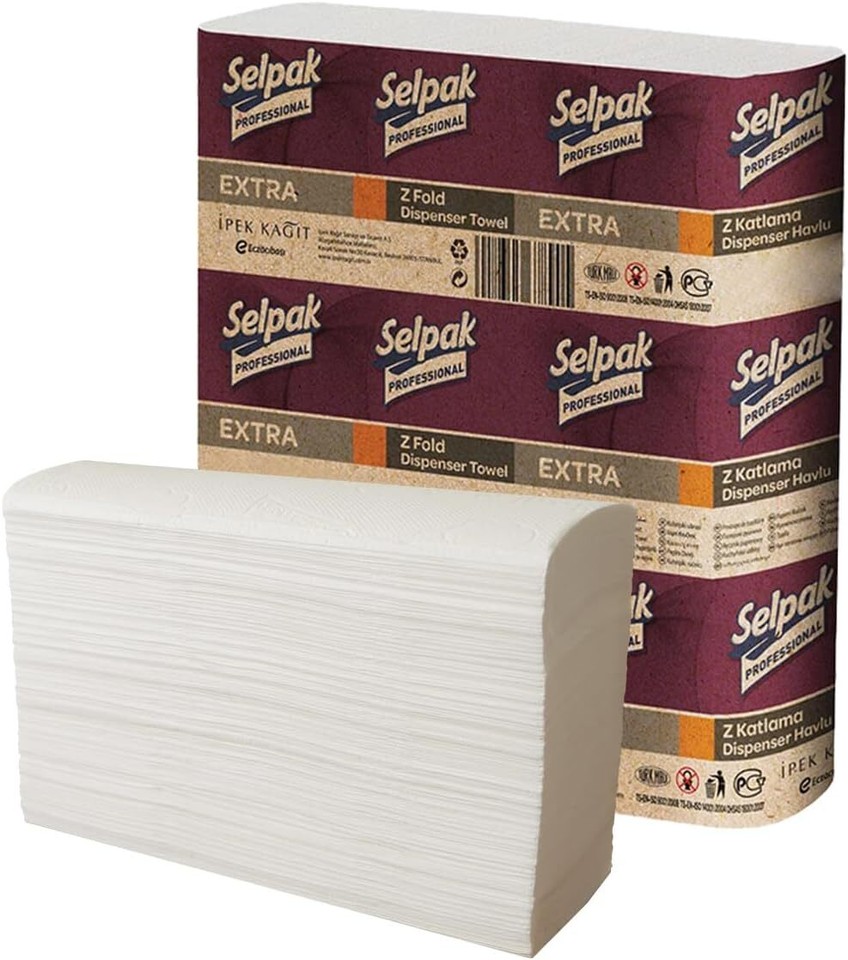 Paper Hand Towels Z fold tissues Multi Fold Premium Quality PACK 2 PLY ...