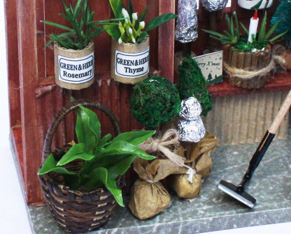 Billy Handmade Doll House Kit Christmas Kit Christmas Garden House 8430 ...