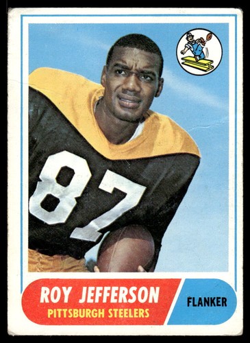 1968 Topps Roy Jefferson #85 Pittsburgh Steelers Football Card | eBay
