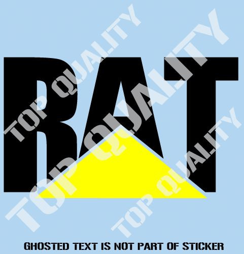 RAT DECAL STICKER BNS CAR 4X4 TRUCK OFF ROAD MOTORSPORT UTE RALLY ...