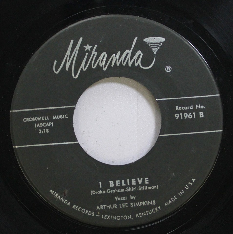 Hear! 60'S Pop Patriotic 45 Arthur Lee Simpkins - Shine Miss Liberty ...