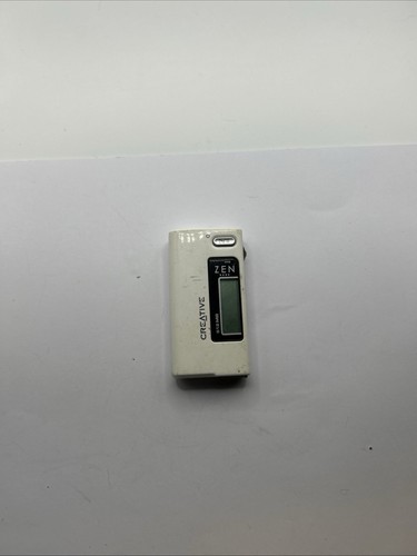 ZEN Nano 512MB MP3/WMA Player Voice Recorder White 18 HR Playback ...