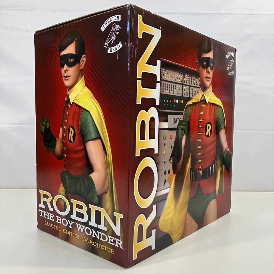 Robin Limited Edition Maquette Tweeter Head Batman 1966 TV Series 1/6th ...