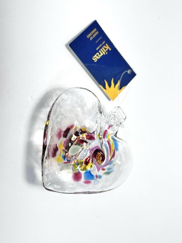 Kitras Heart Of Memories Hand Blown Art Glass Ornament With Tag | eBay