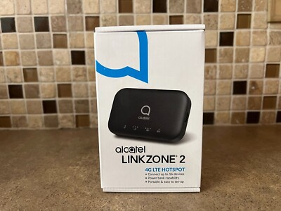 NEW! ALCATEL LINKZONE 2 (MW43TM) WIFI 4G LTE HOTSPOT T-MOBILE W ...