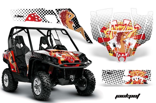 UTV Graphics Decals Stickers For Can-Am Commander 800 1000 2010-2020 ...