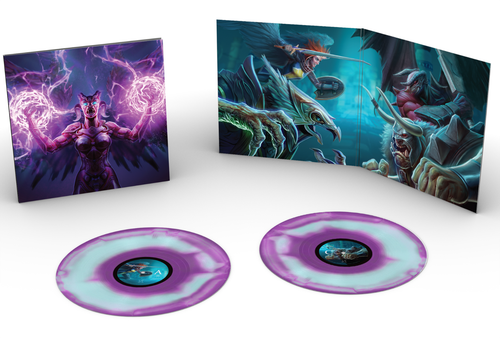 Runescape God Wars Dungeon (Blue & Purple Vinyl) LP Record Adam Bond ...