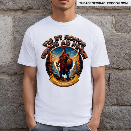 Latin Quote Vis Et Honor Usque Ad Finem Essential T-shirt | eBay