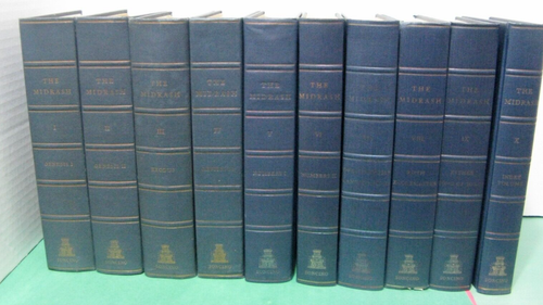10 Volume Midrash Rabbah In English Translation Full Set With Notes ...