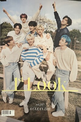 1ST LOOK Magazine (April 2022) A CLEAN DAY- VOL 237 Korean- K pop | eBay