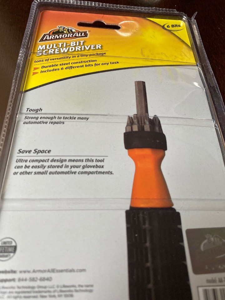 Armor All Multi-bit Screwdriver | eBay