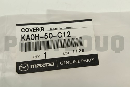 KA0H50C12 Genuine Mazda COVER(R),LAMP HOLE KA0H-50-C12 | eBay