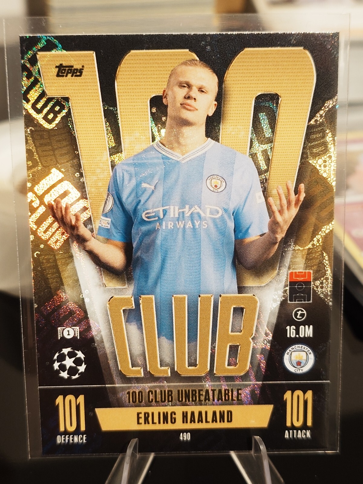 MATCH ATTAX 2023/2024 - 100 CLUB UNBEATABLE - ERLING HAALAND 100 CLUB ...