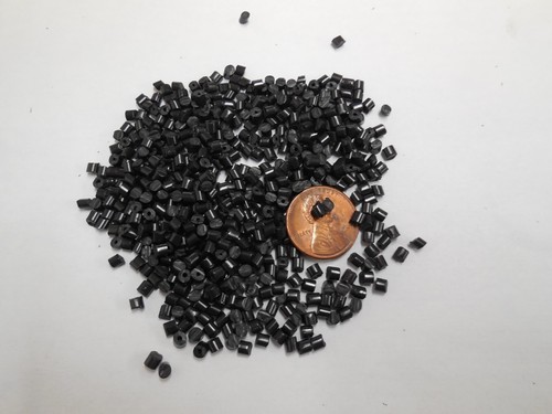 HIPS Plastic Pellets Polystyrene Resin Material Injection Molding Black ...