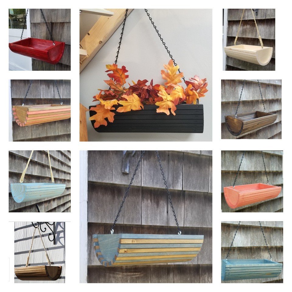 Handmade Redneck Wind chime Natural wooden wood Outdoor Chain hanging ...