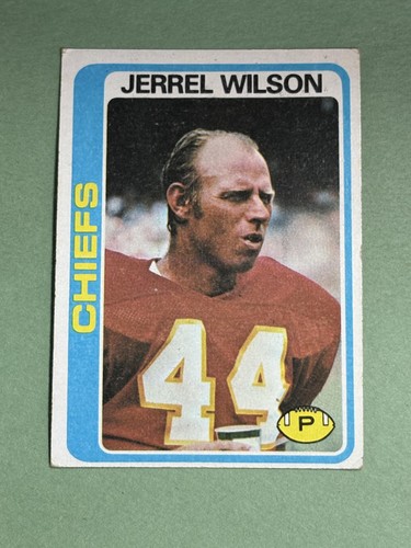 Jerrel Wilson 1978 Topps Kansas City Chiefs #142 CC935 | eBay