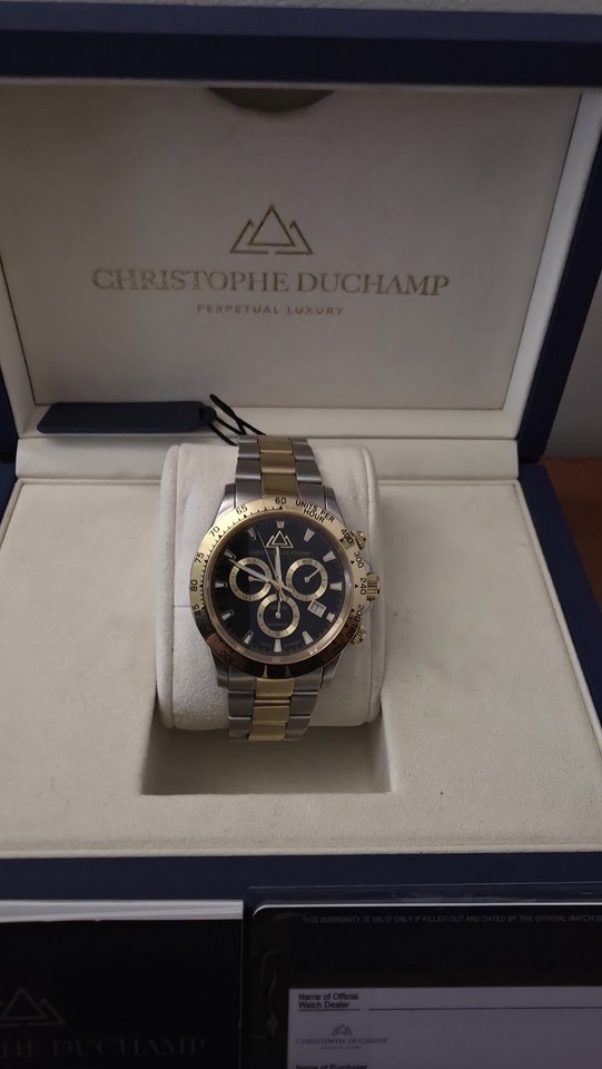 Christophe Duchamp Men's Perpetual Luxury Watch Limited Edition | eBay UK
