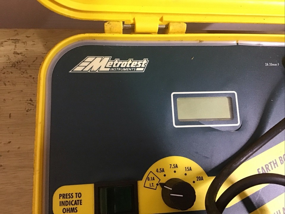 Metro Pat200 PAT Testing Machine Appliance Tester UNTESTED PARTS ONLY ...