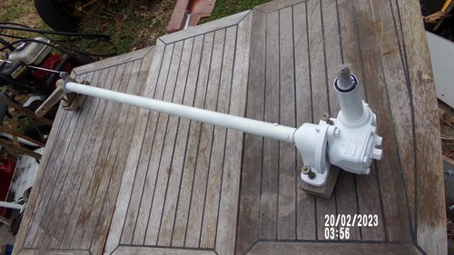 Vintage 1955 Chris Craft Wooden Boat, Upright, "Gemmer Steering Column ...