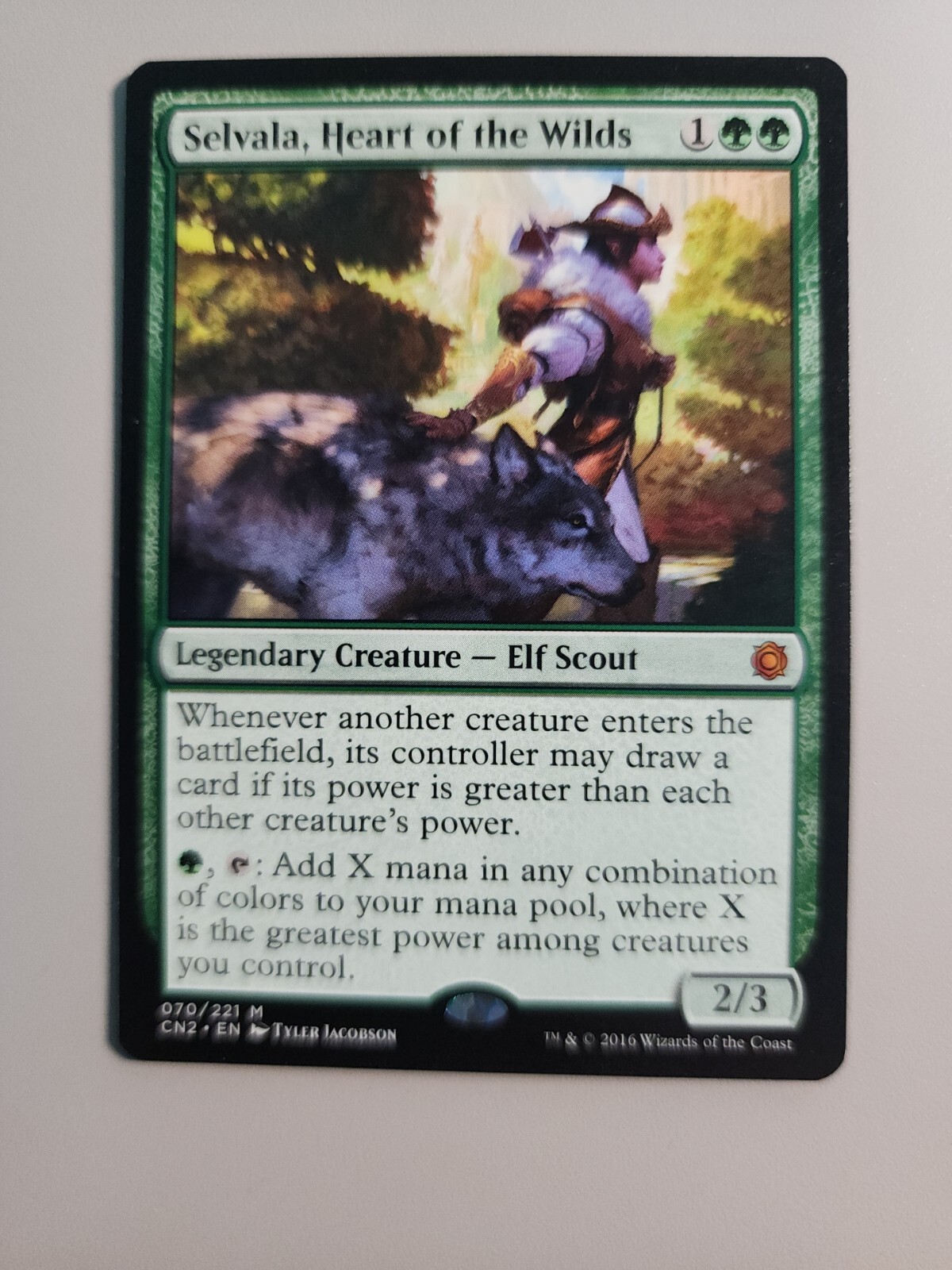 MTG+Selvala%2C+Heart+of+the+Wilds+Conspiracy+2%3A+Take+the+Crown+070 ...