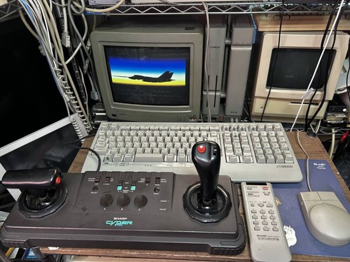 Sharp X68000 First Generation Computer Working w/Keyboard Joystick ...
