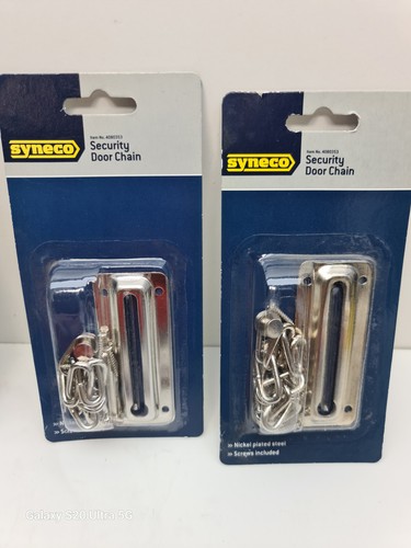 Syneco Security Door Chain x2 - New | eBay Australia