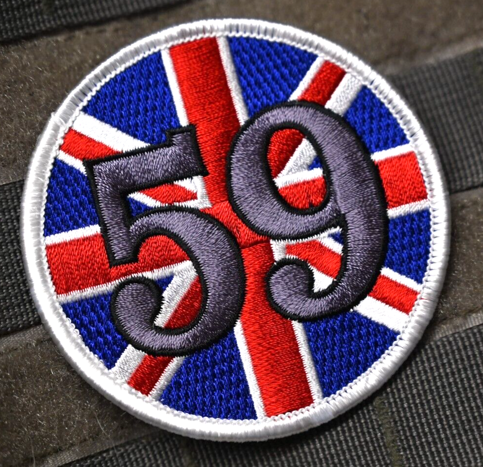 CAFÉ RACER ROCKERS UK 59 TON-UP BOYS BIG DADDY iron-on PATCH: TON UP 59 ...