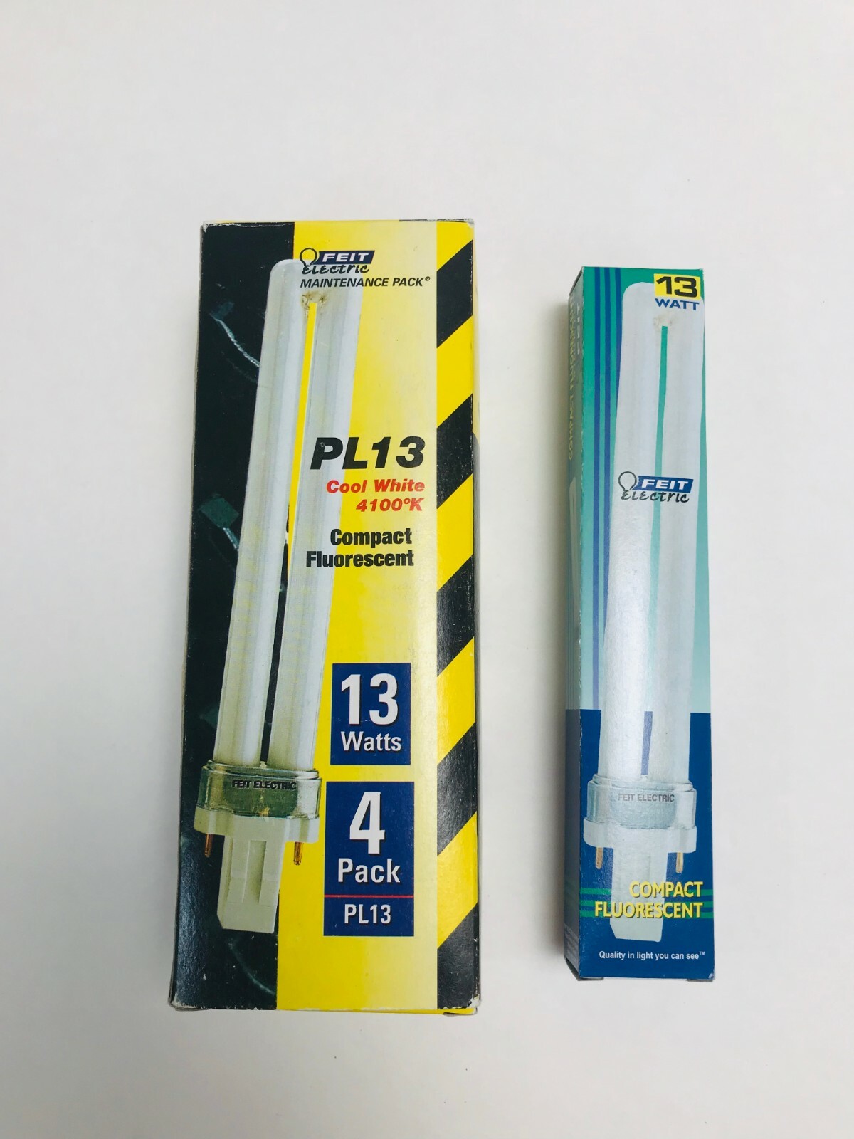 Feit Electric PL13 13W Cool White Compact Fluorescent Bulb Set of 3 | eBay