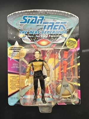 Star Trek The Next Generation LT. COMMANDER DATA Action Figure Vtg | eBay