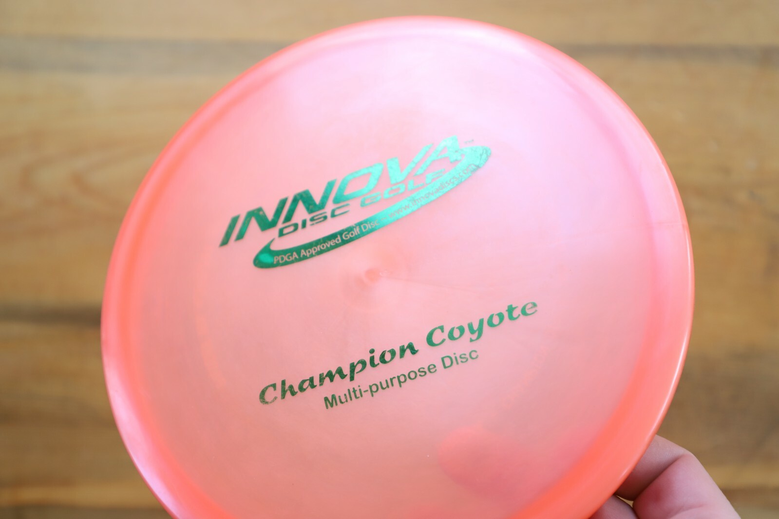 PFN Innova Champion Coyote Peach -168.6g ( Multi-Purpose, Patent #'s ...