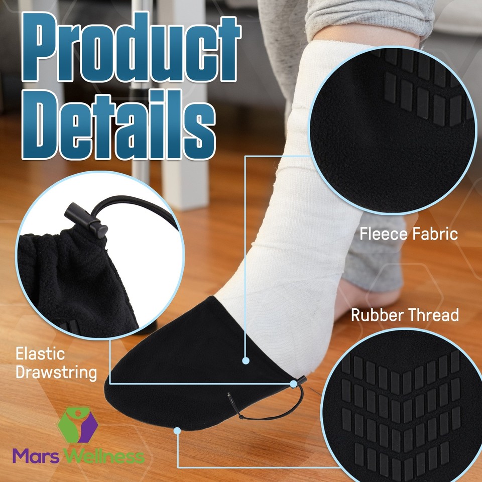 Premium Cast Sock Toe Cover - Fits Leg, Ankle, and Foot Casts | eBay
