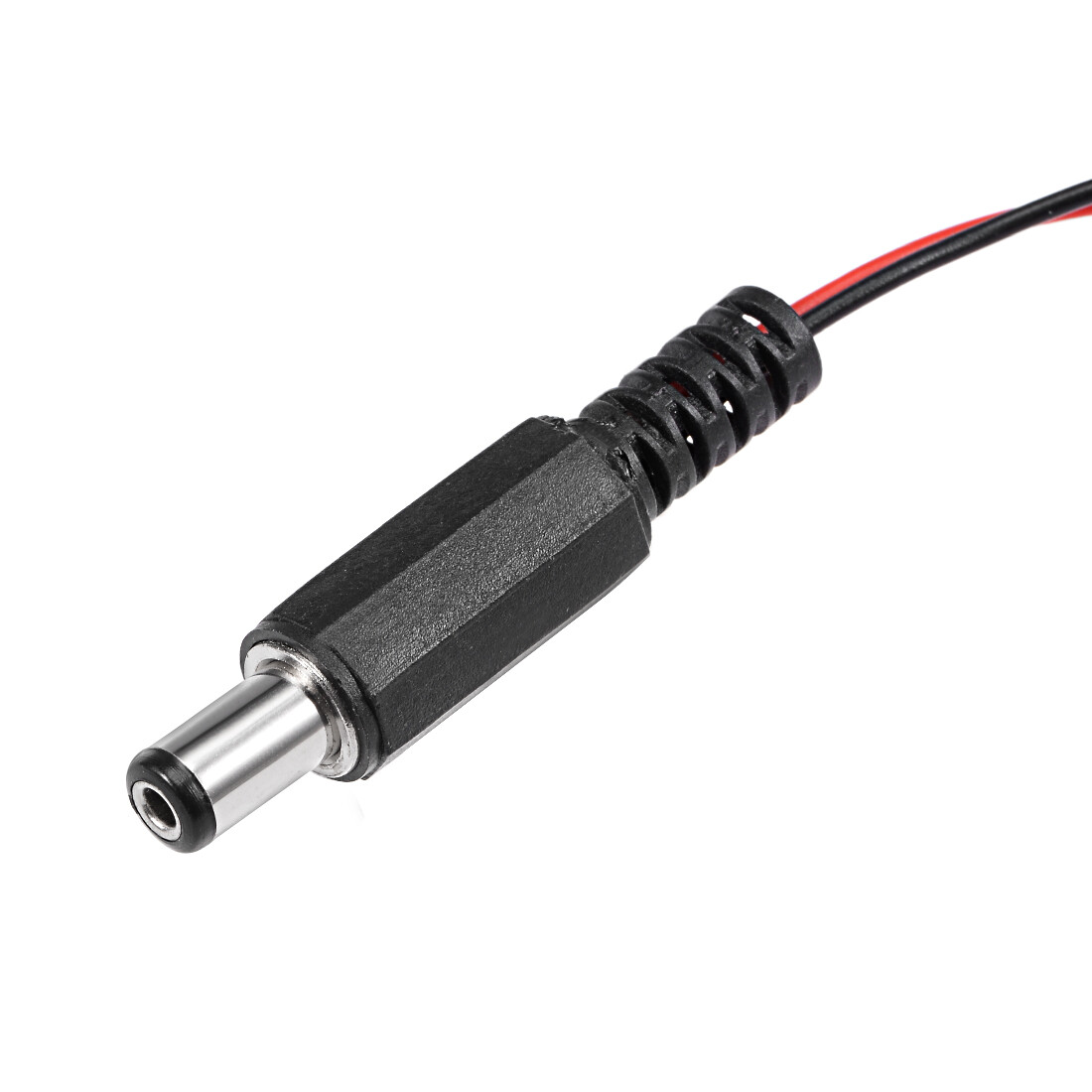 5pcs DC 9V Battery Clip T-Type Soft Buckle w DC Connector Lead Line ...