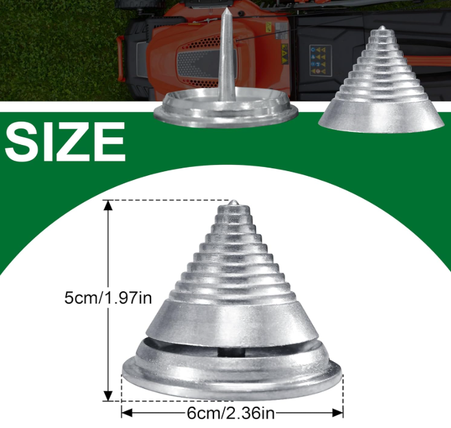 Universal Lawn Mower Blade Balancer Tool – Heavy Duty Metal Balancing ...