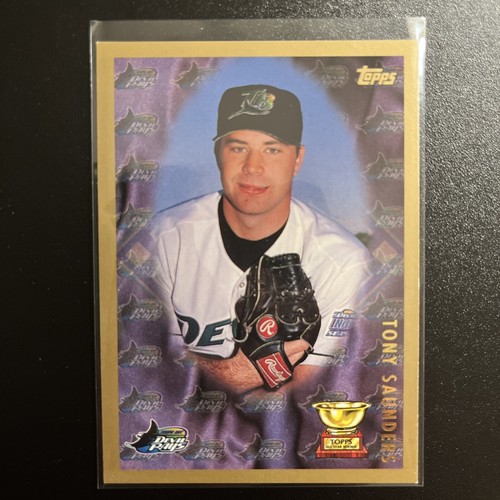 1998 Topps All-Star Cup Tony Saunders Rookie Tampa Bay Devil Rays #497 ...