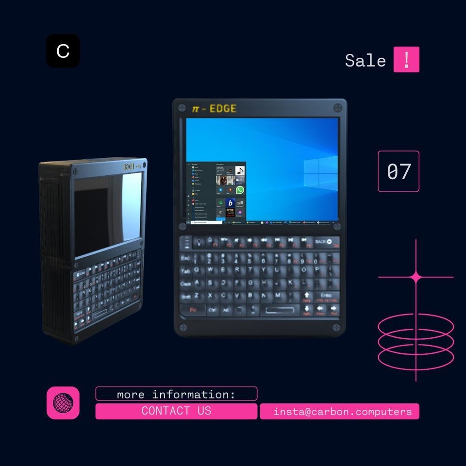 Pi-Edge - Panda - Linux Kali & Windows Handheld | eBay