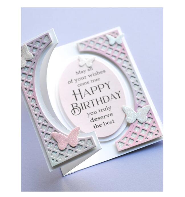 Oval Frame Shape Metal Cutting Dies DIY Scrapbooking and Card Making ...