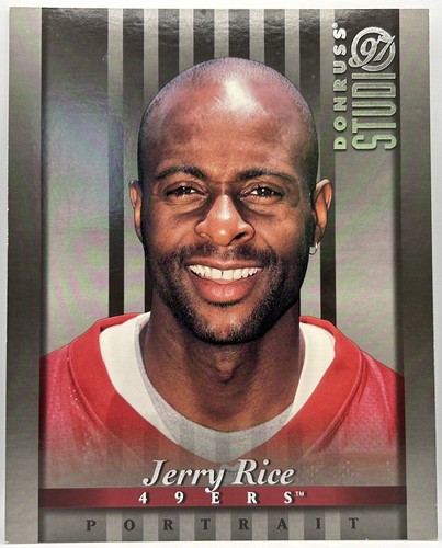 Jerry Rice San Francisco 49ers Donruss Portrait Studio #18 1997 8X10 | eBay