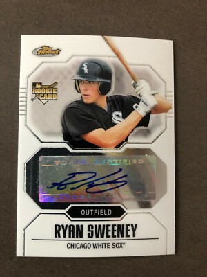 Chicago White Sox RYAN SWEENEY autographed 2007 Topps Finest ...