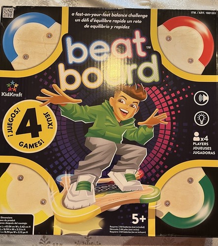 NEW! Kidkraft Beat Board Games Solo Mission, Head-to-Head, Balance Mode ...