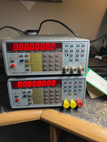 2 pcs Racal-Dana 1992 Nanosecond Universal Frequency Counter DC-1300 ...