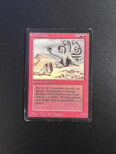 Rock Hydra | MtG Magic Beta Edition | English | Damaged (DMG) | eBay