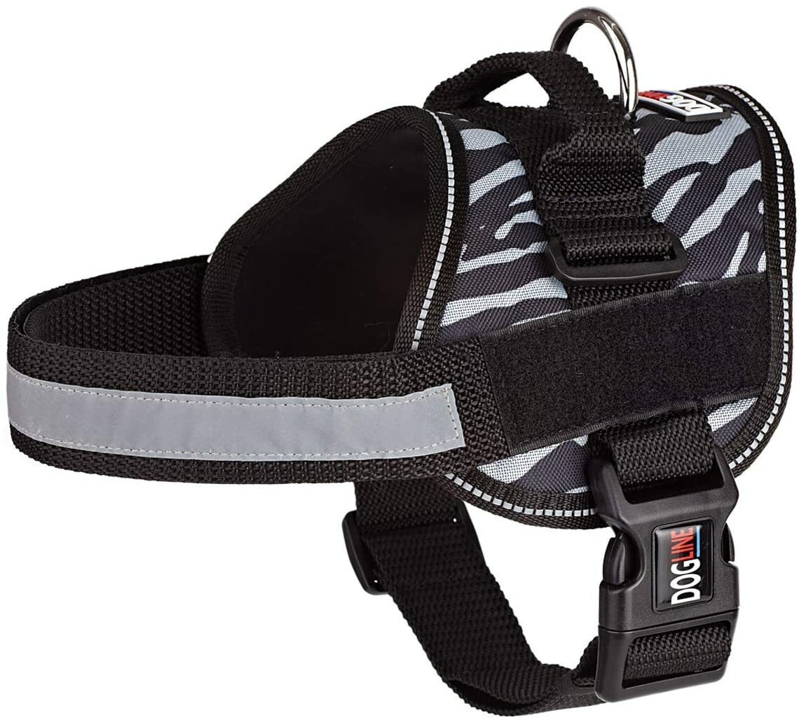 Reflective No-Pull Adjustable Pet Vest with Handle for Hiking Walking ...