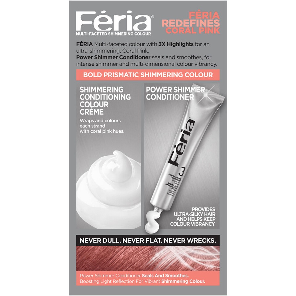 L'Oreal Paris Feria Hair Color - CP1 - CORAL PINK - Multi-Faceted ...
