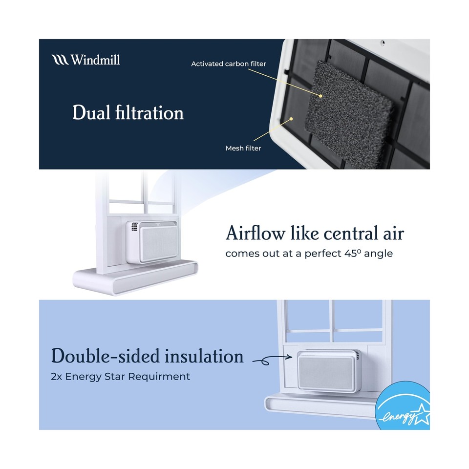Windmill - The Windmill AC Modern Air Conditioner with WhisperTech ...